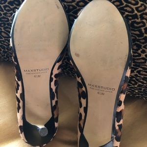 Max Studio | Shoes | Leopard Fur Like Print | Poshmark
